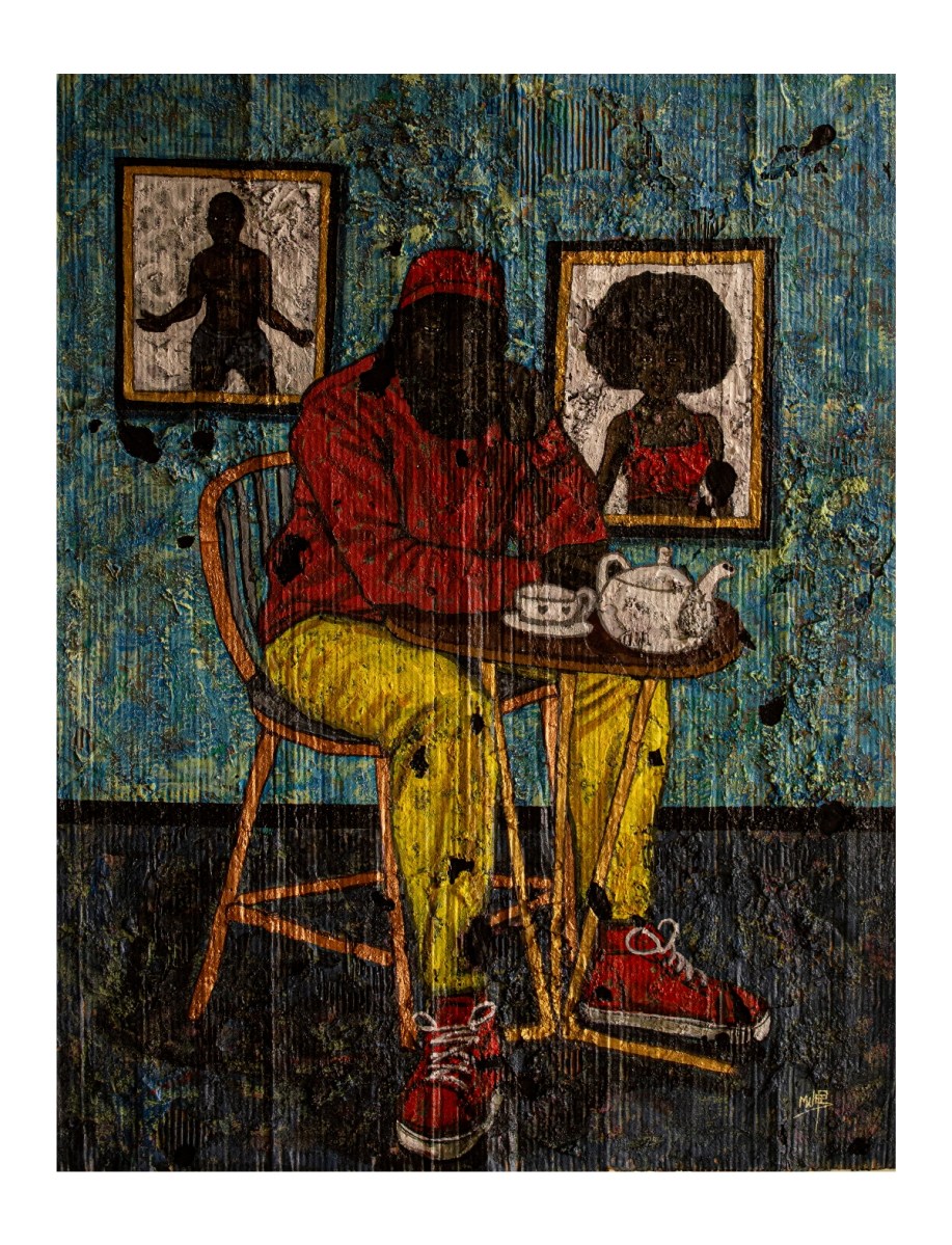 Acrylic on Cardboard with Canvas | Mulinde Edward – NO MIDDLEMAN ART ...